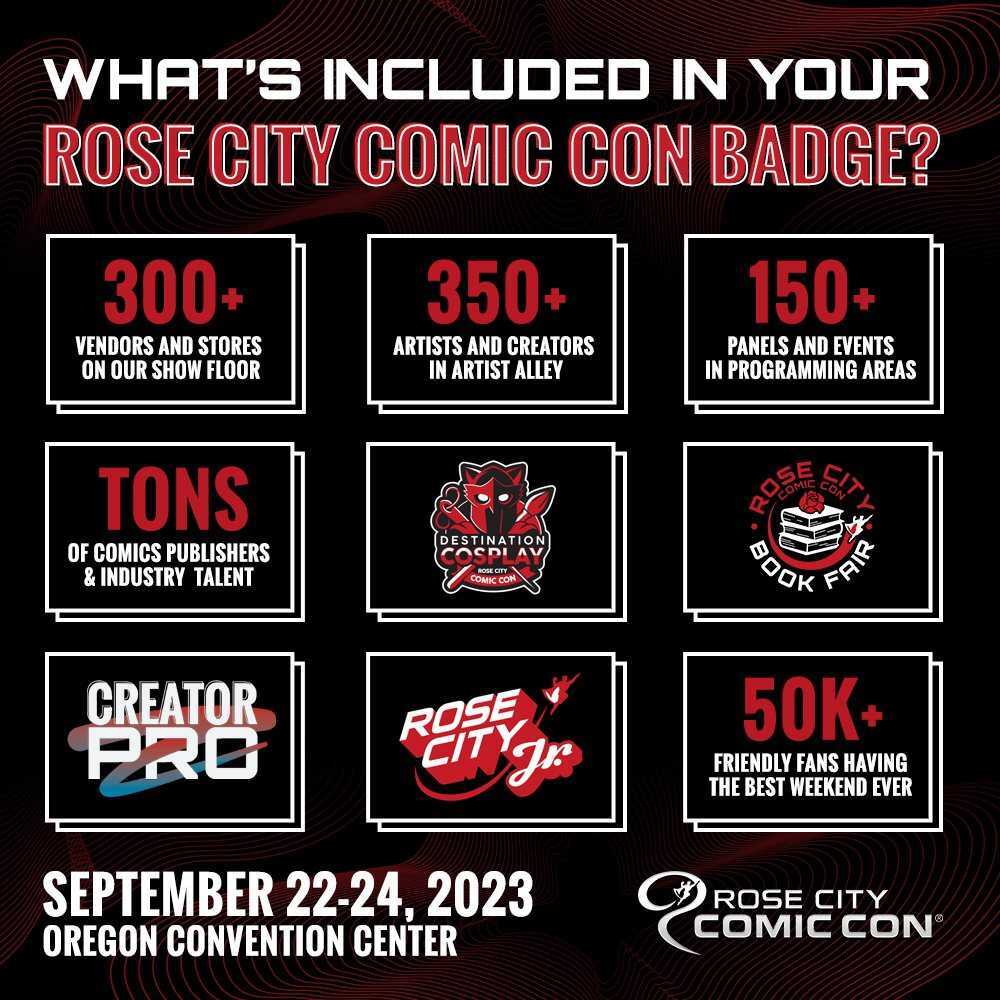 Know Before You Go! – A Guide To Rose City Comic Con – Portland, OR