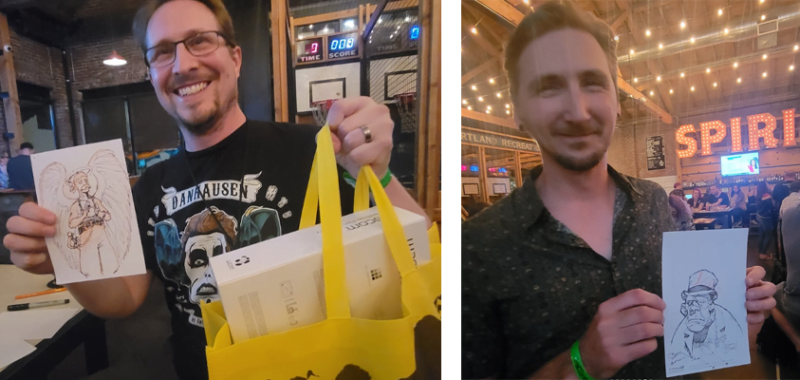 RCCC 2023 Drink & Draw has continued success with Charity Art Auction ...