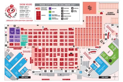 Floor Plans & Maps - Rose City Comic Con